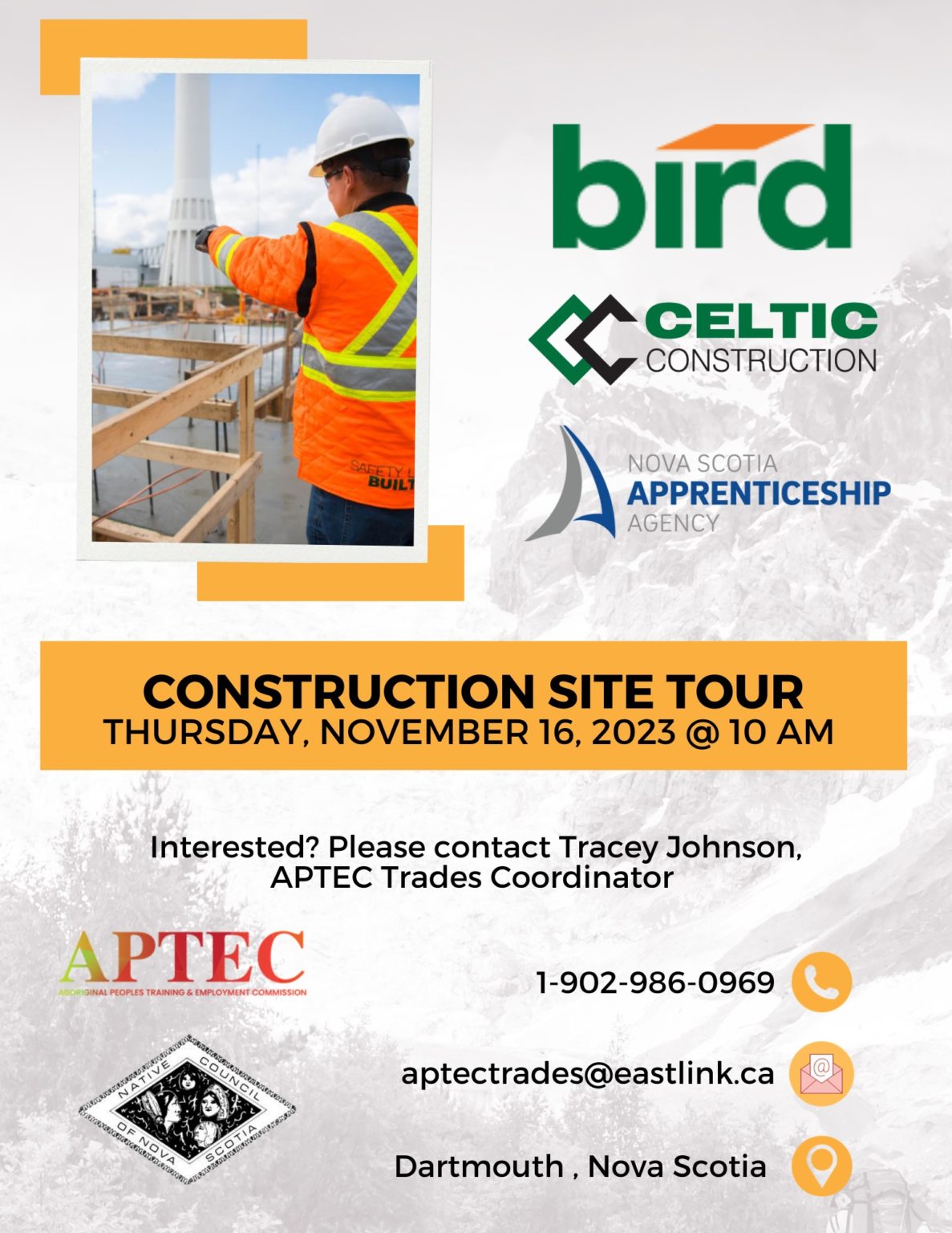 Bird Construction Site Tour - APTEC