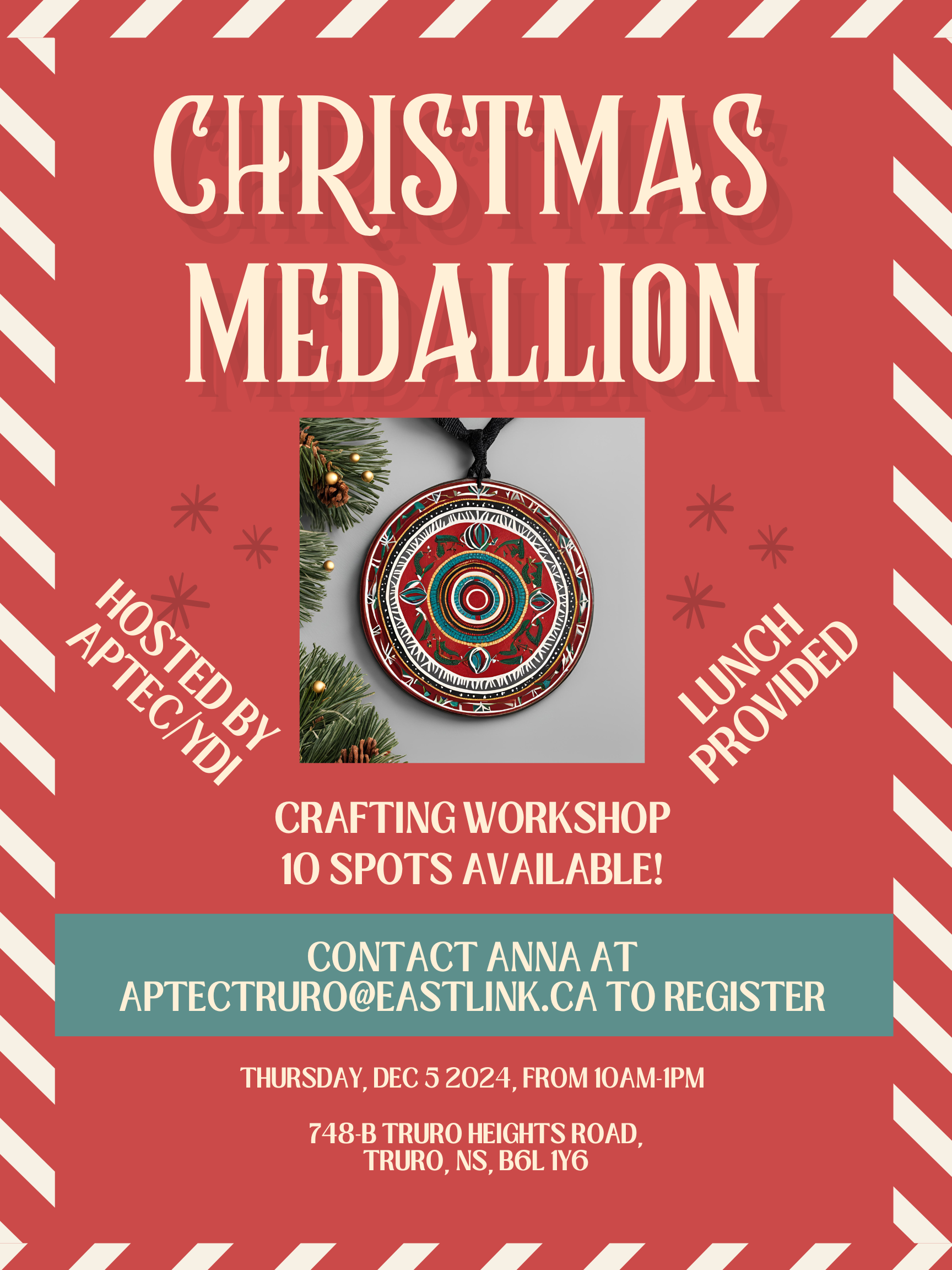Christmas Medallion Workshop - APTEC